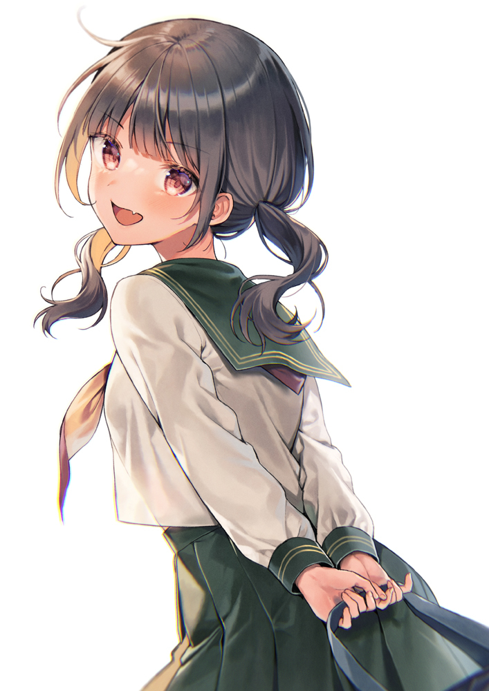 毎朝家まで迎えにきてくれるおさげちゃん Kuro