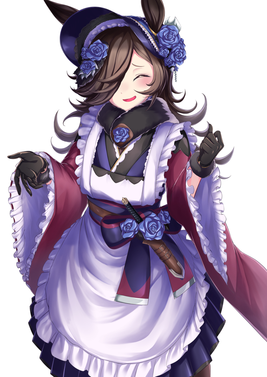 ウマ娘にメイド衣装着せて回るチャレンジ④ライスシャワー Kuro