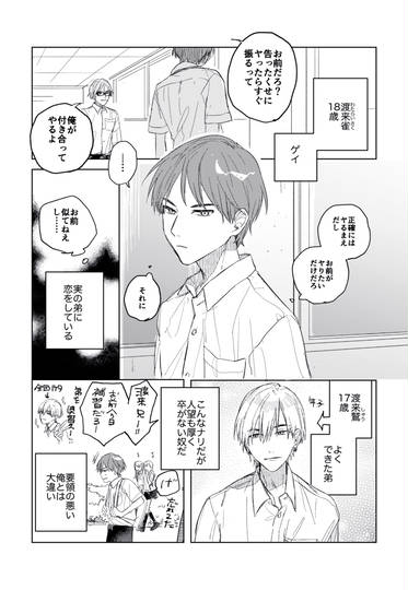 【創作BL】執着弟×平凡兄 | KURO